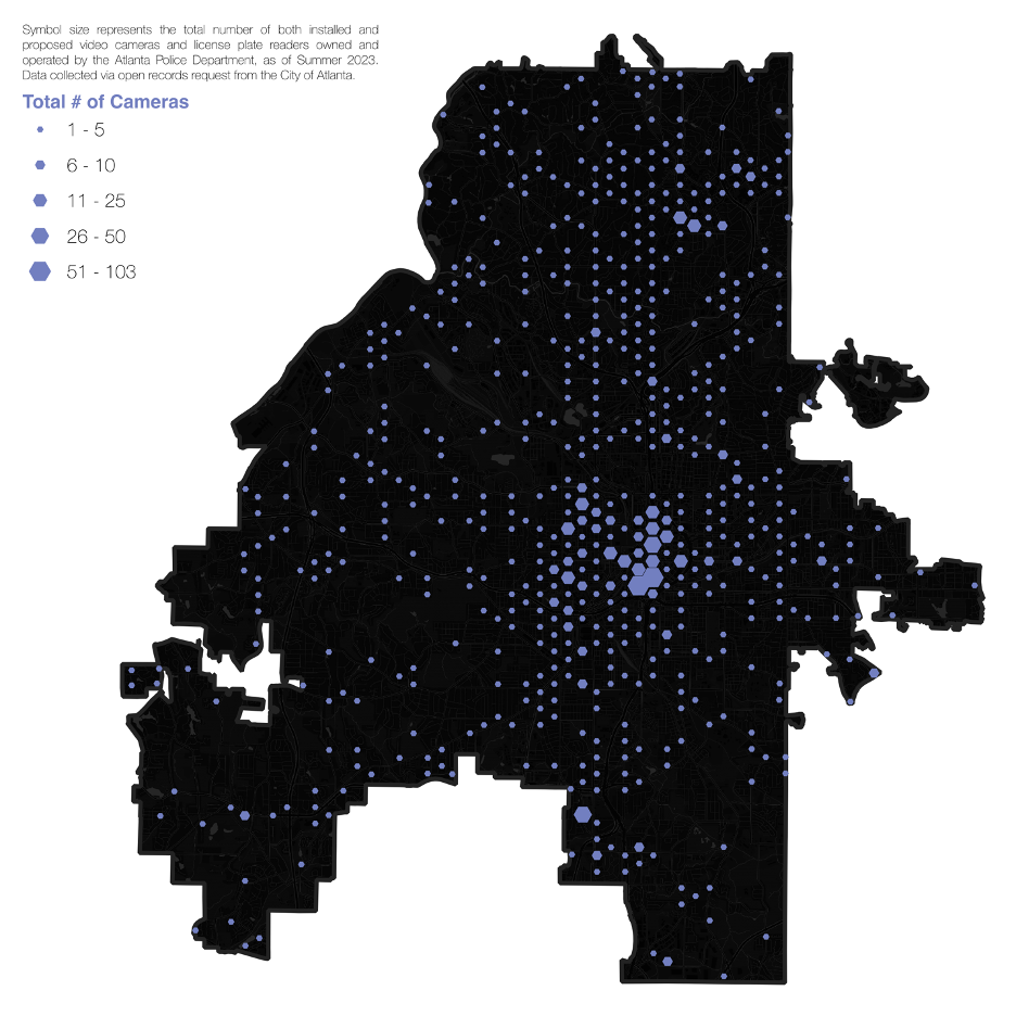 Atlanta surveillance camera network mapping with Taylor Shelton
